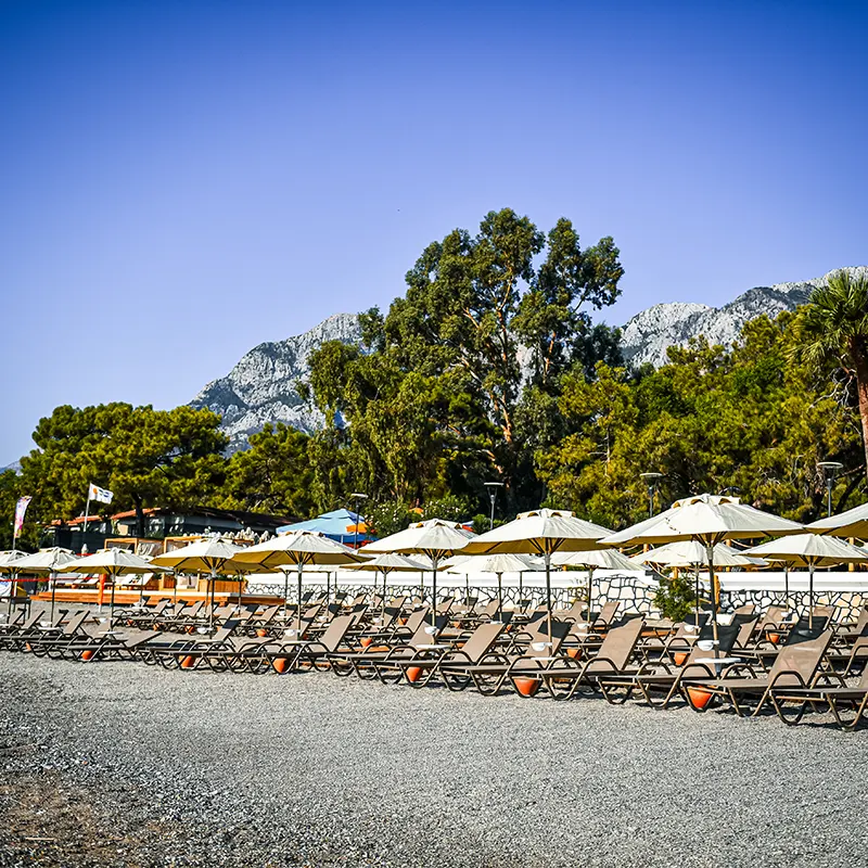 Pool & Beach | Bergiz Hotels & Resort Kemer